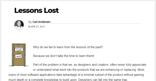 GUI Notebook – Notes on user-centered UI/UX design